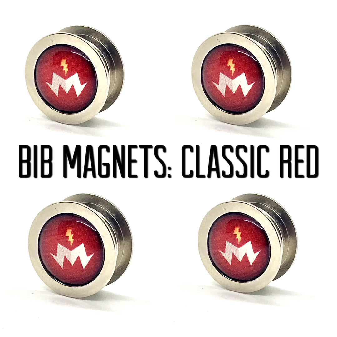 Classic Red – Bib Magnets
